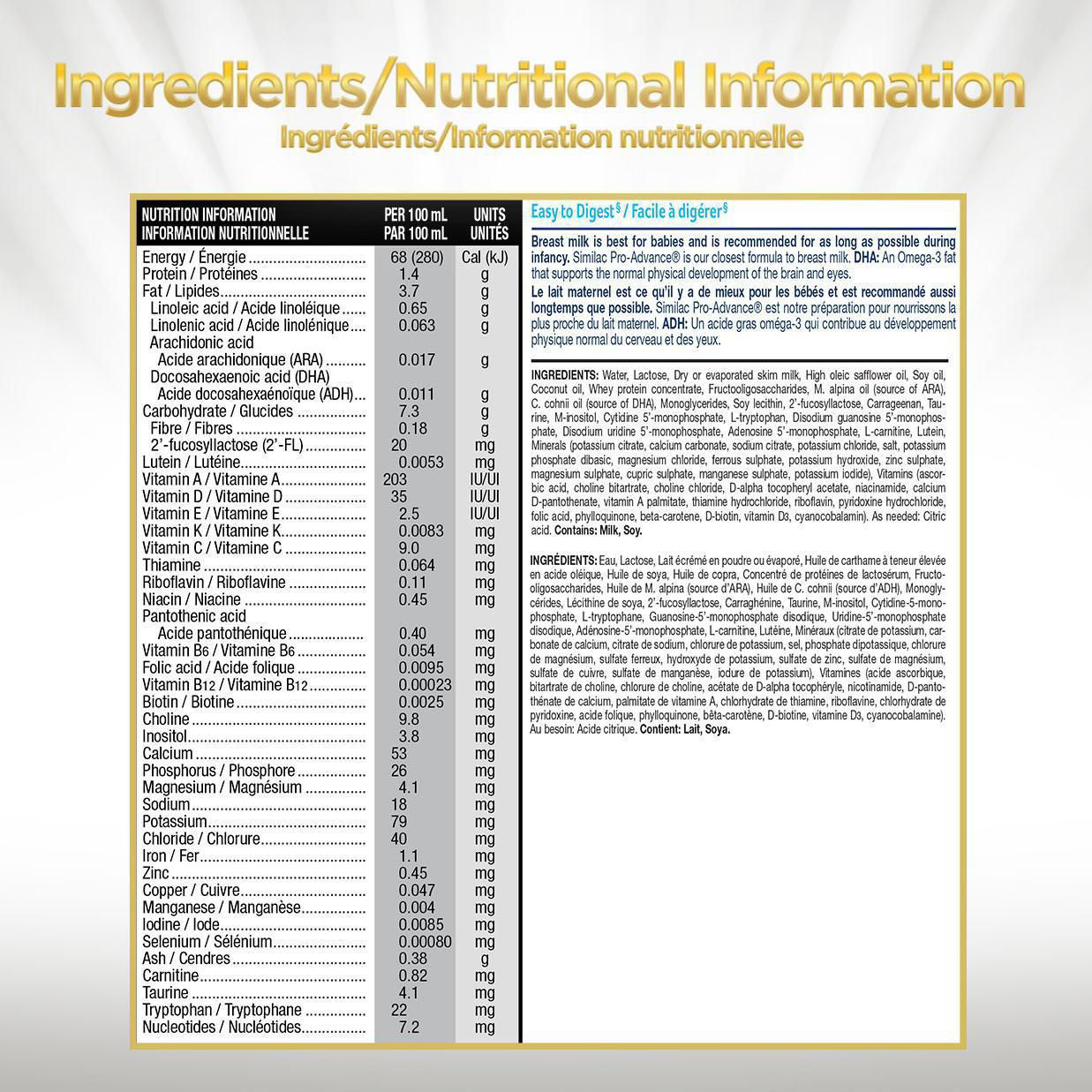 CC Mall 大溫寄物平台| "Similac Pro-Advance® Step 1 Baby Formula, 0+ Months ...