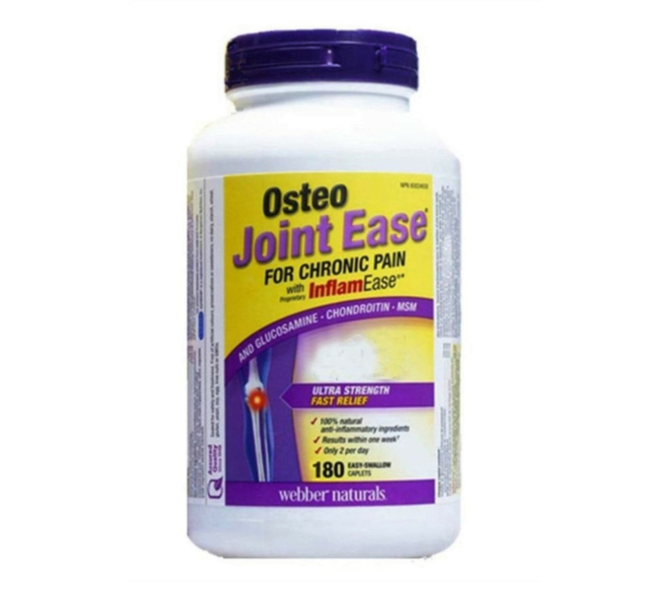 CC Mall 大溫寄物平台| Webber Naturals Osteo Joint Ease with InflamEase -180 ...