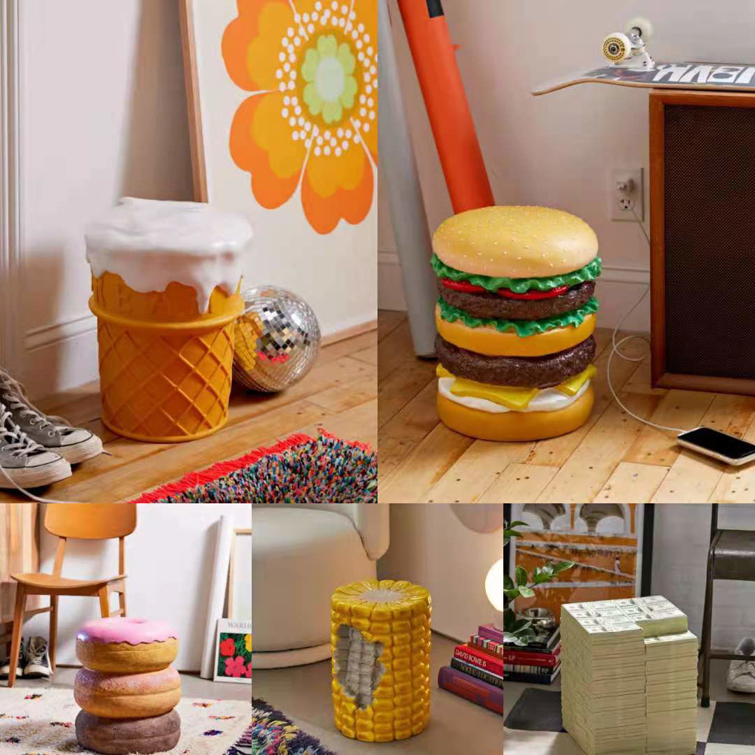 CC Mall 大溫寄物平台| Rotary Hero Giant Food Stool 潮玩凳子/茶几 5款可选